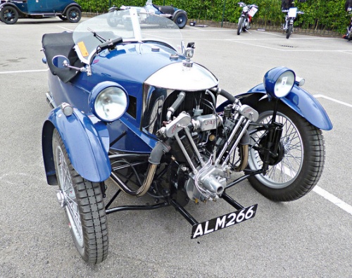 Solve Morgan Three Wheeler with JAP Engine jigsaw puzzle online with 30 ...