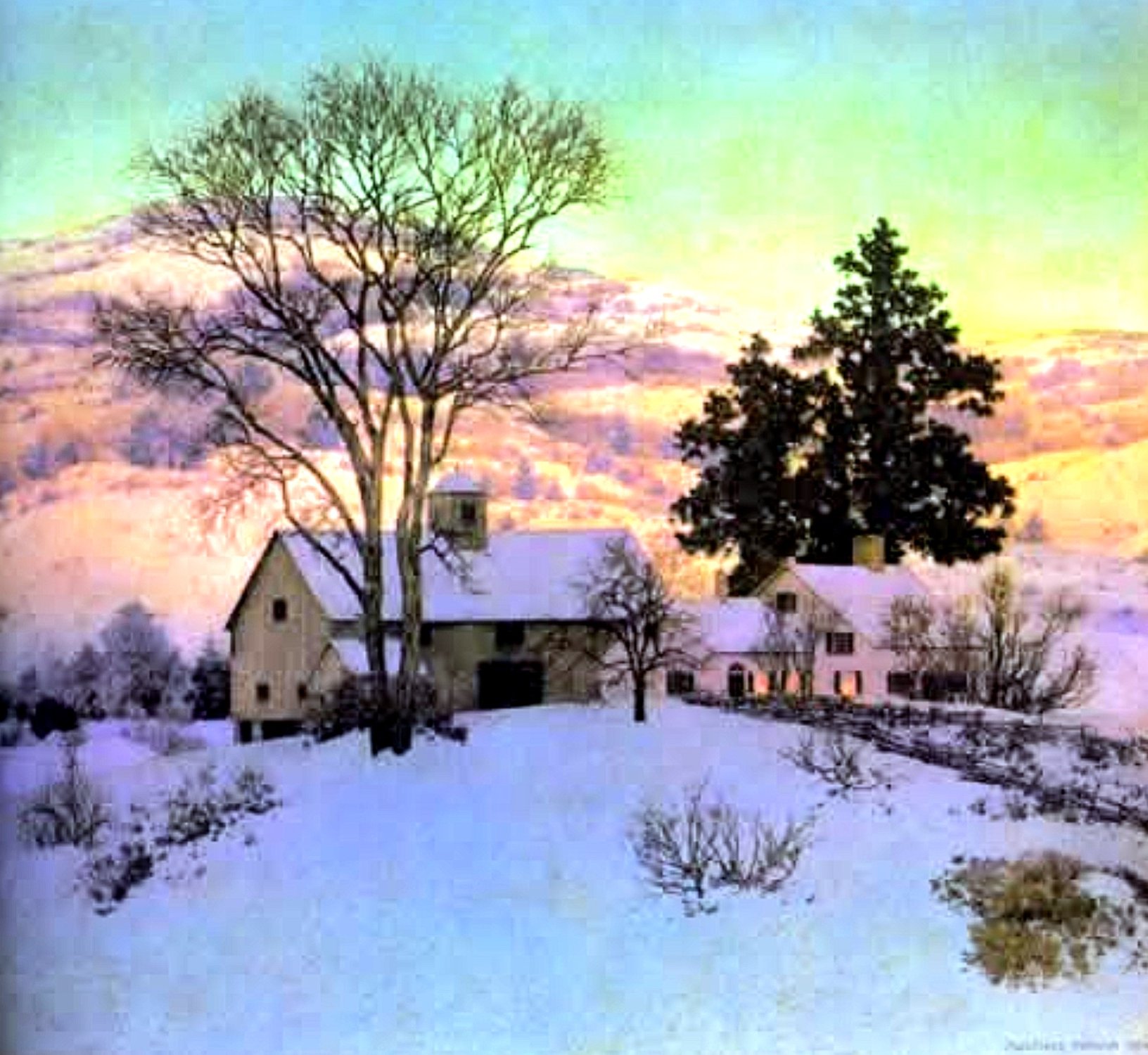 Solve Afterglow jigsaw puzzle online with 90 pieces