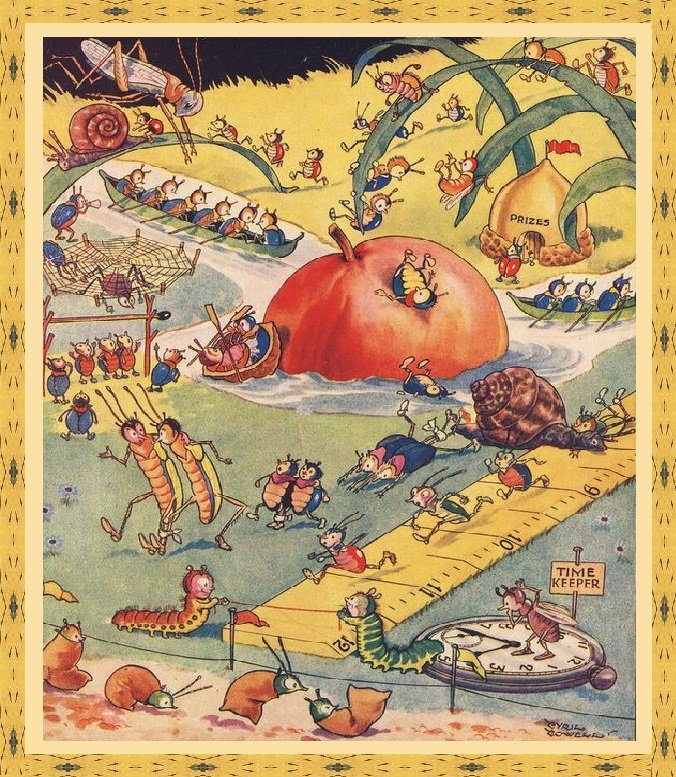 Solve Bugs Olympics jigsaw puzzle online with 120 pieces