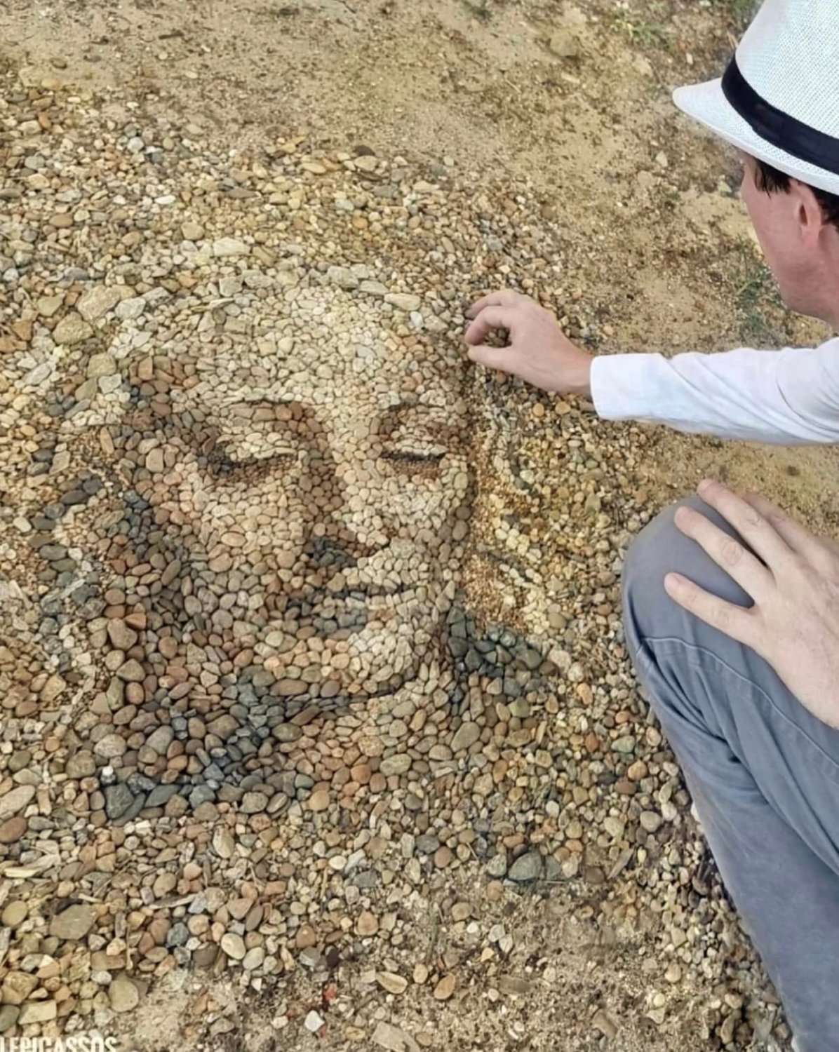 Solve Pebble Art - Artist - Justin Bateman jigsaw puzzle online with ...