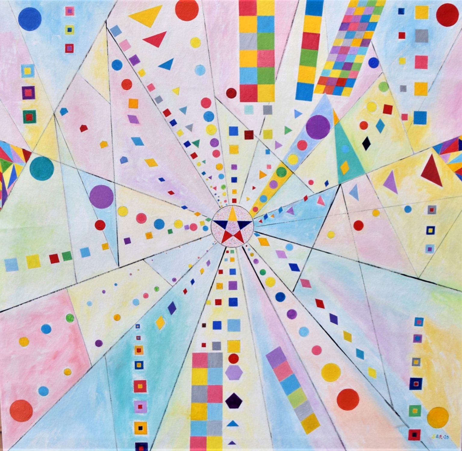 Solve Human Geography Infinite, Jorge Rivas, 2020 jigsaw puzzle online ...