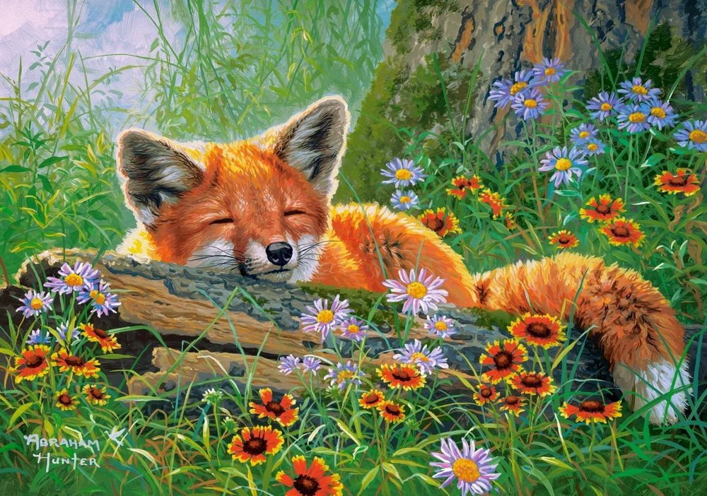 Solve Foxy Dreams Jigsaw Puzzle Online With 192 Pieces 7518