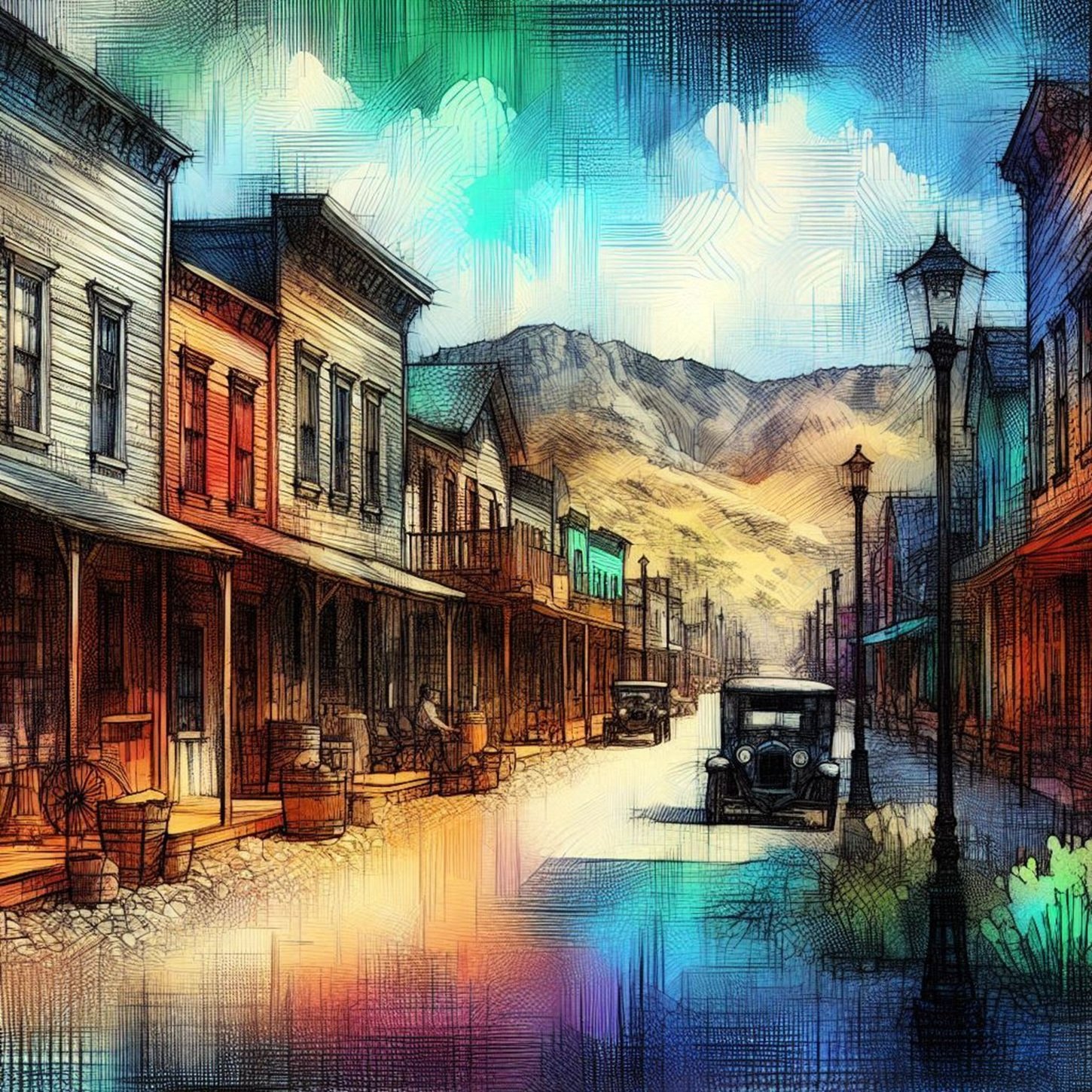 Solve Anachronism (resizable 9 to 600 pieces) jigsaw puzzle online with ...