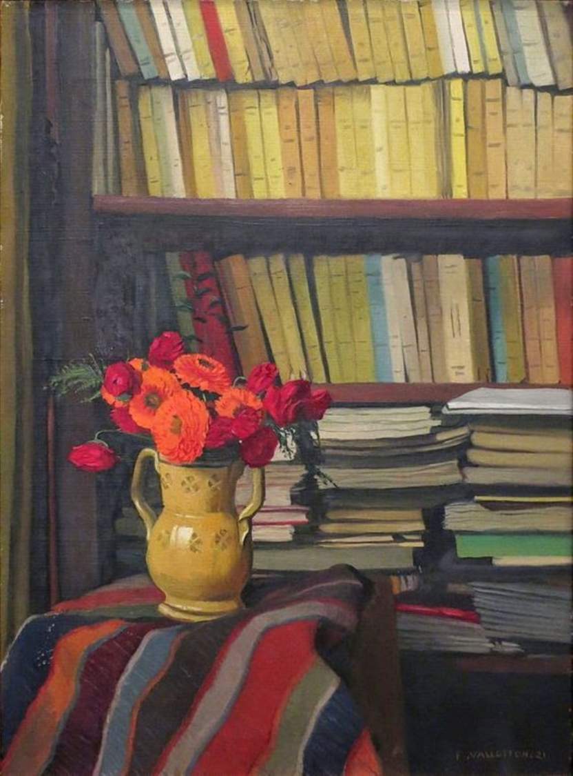 Solve The Library 1921 ~ Felix Vallotton (Swiss French, 1845-1925)1941 ...