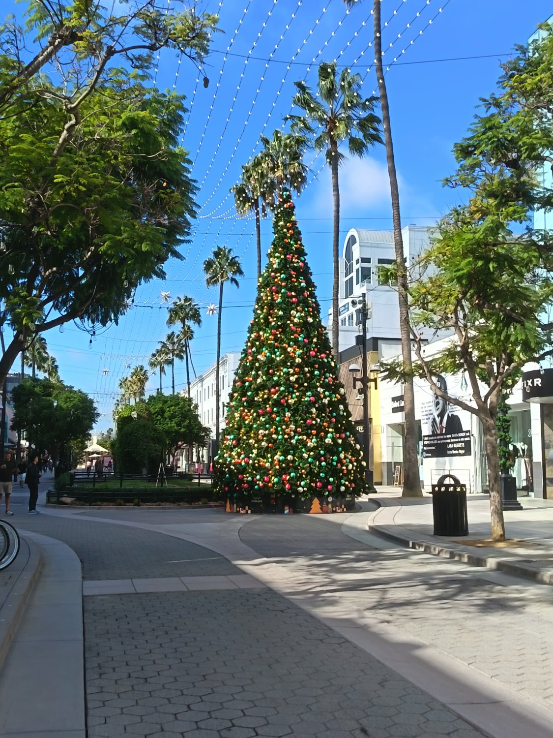 Solve Santa Monica Christmas jigsaw puzzle online with 63 pieces