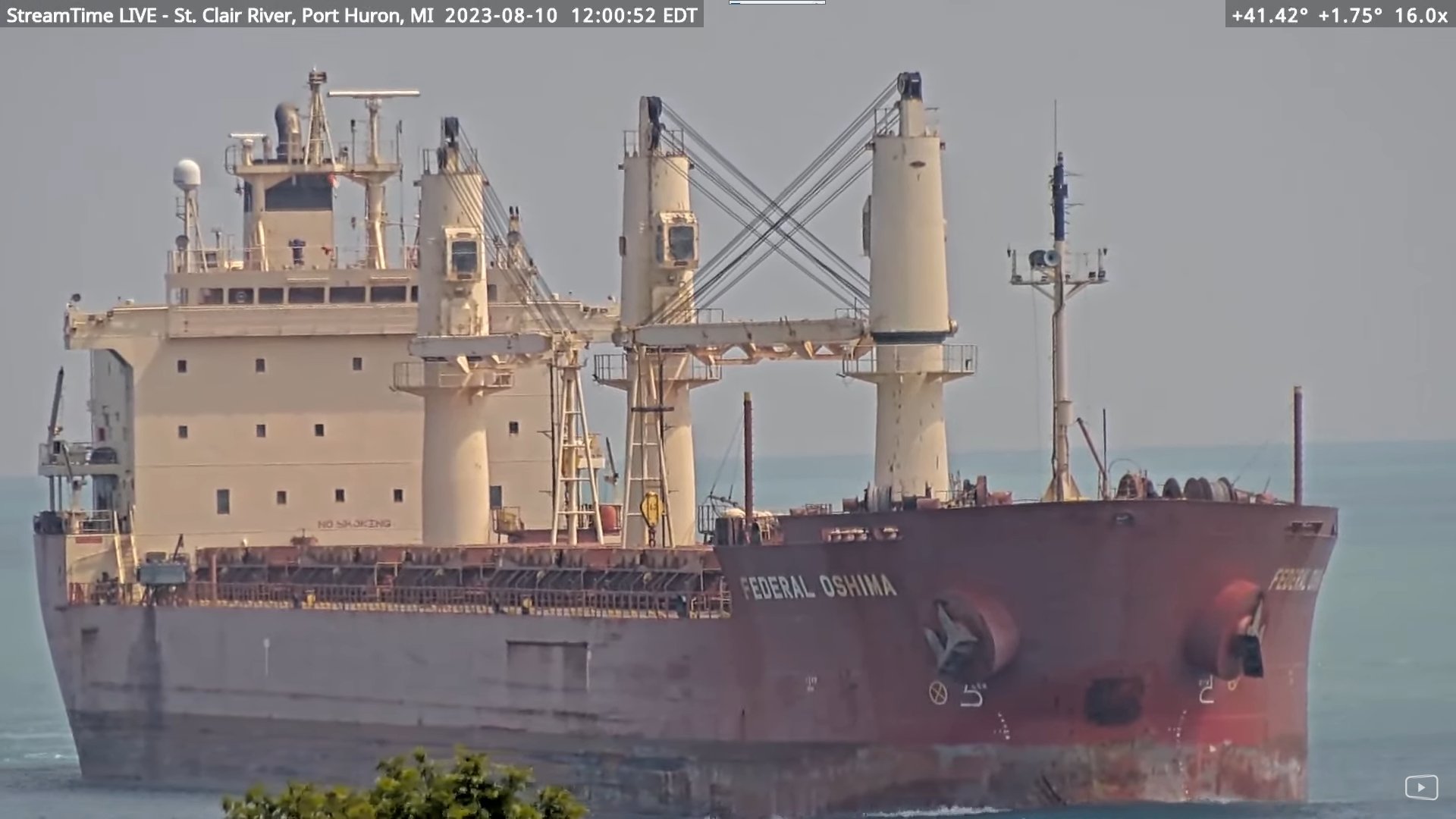 Solve Federal Oshima - Ocean-Going Freighter Port Huron, MI (2023-08-10 ...