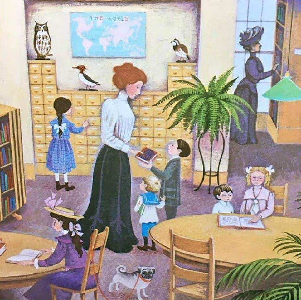 Solve The Librarian jigsaw puzzle online with 144 pieces