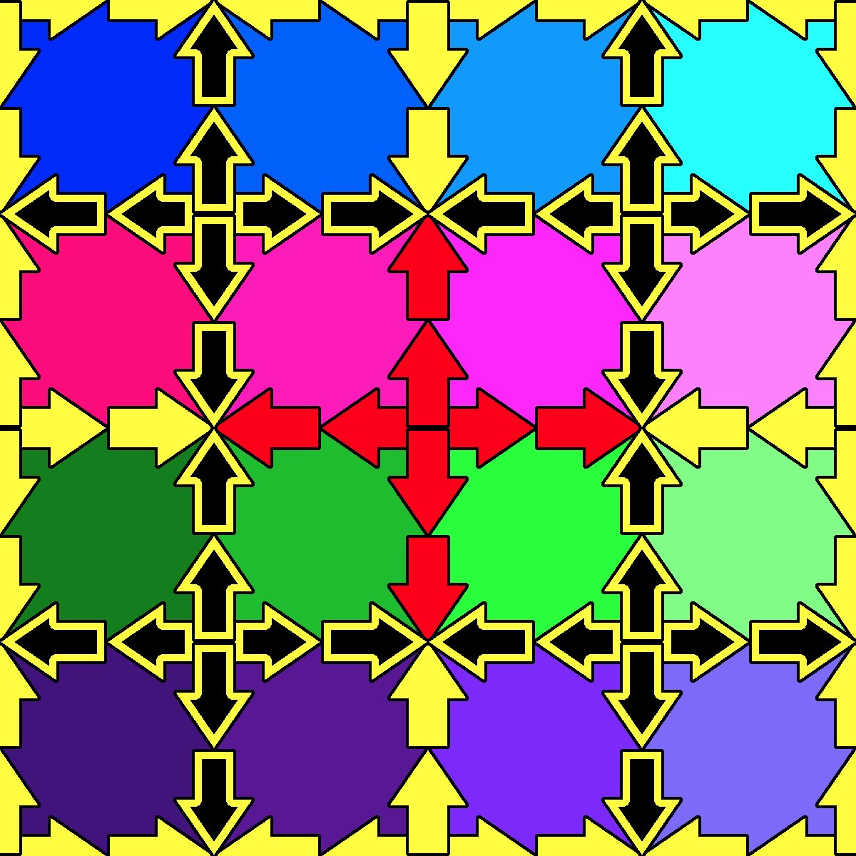 Solve Arrows4 jigsaw puzzle online with 400 pieces