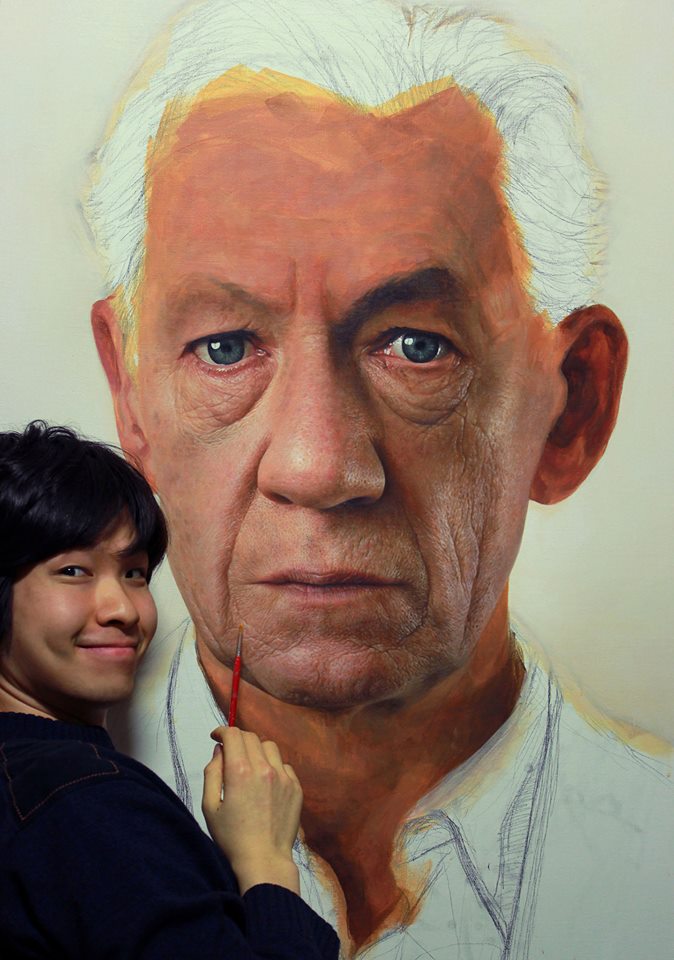 Solve South Korean hyperrealist painter creates portraits so realistic ...