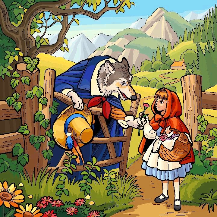 Solve The Wolf jigsaw puzzle online with 144 pieces