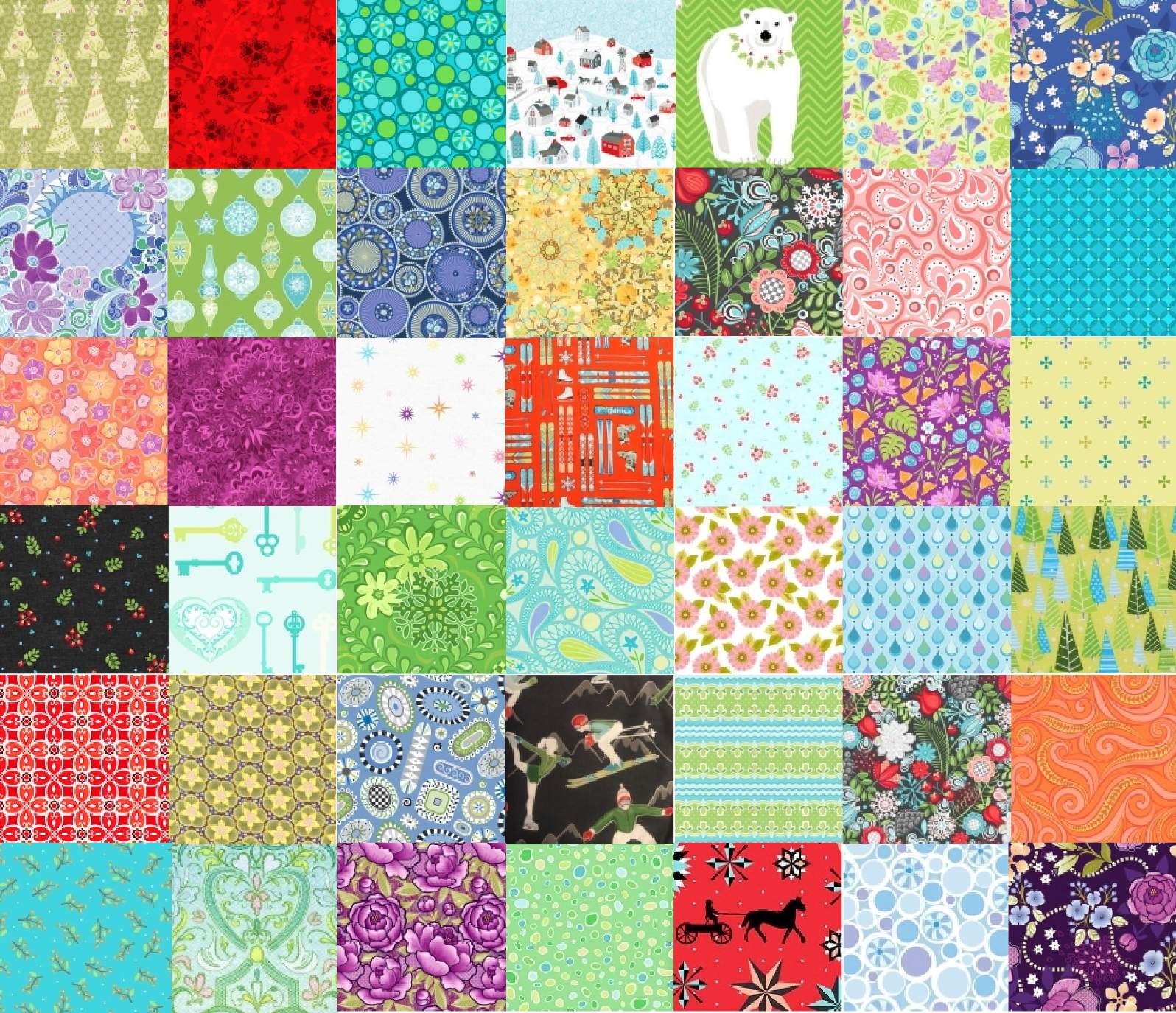 Solve PATCHWORK AMANDA MURPHY 3 jigsaw puzzle online with 143 pieces