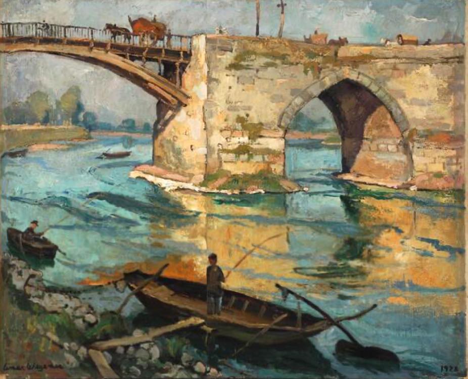 Solve Einar Wegener/Lili Elbe (Danish, 1882–1931), A Bridge over the ...