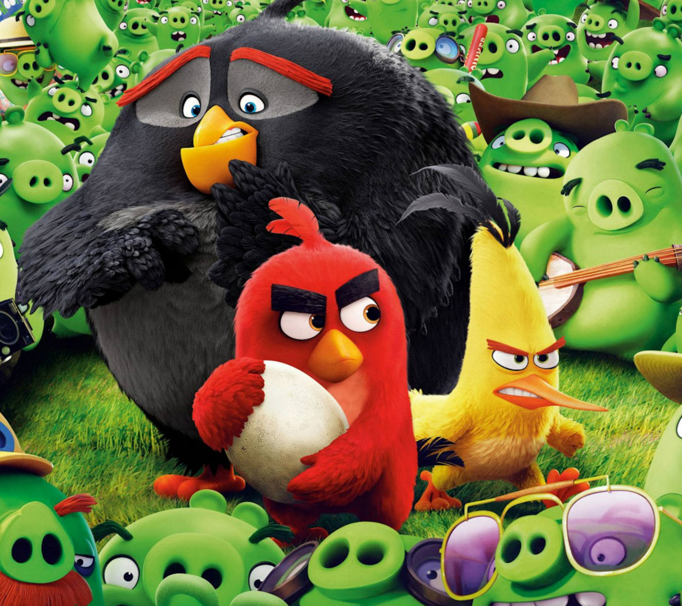 Solve Angry Birds jigsaw puzzle online with 460 pieces