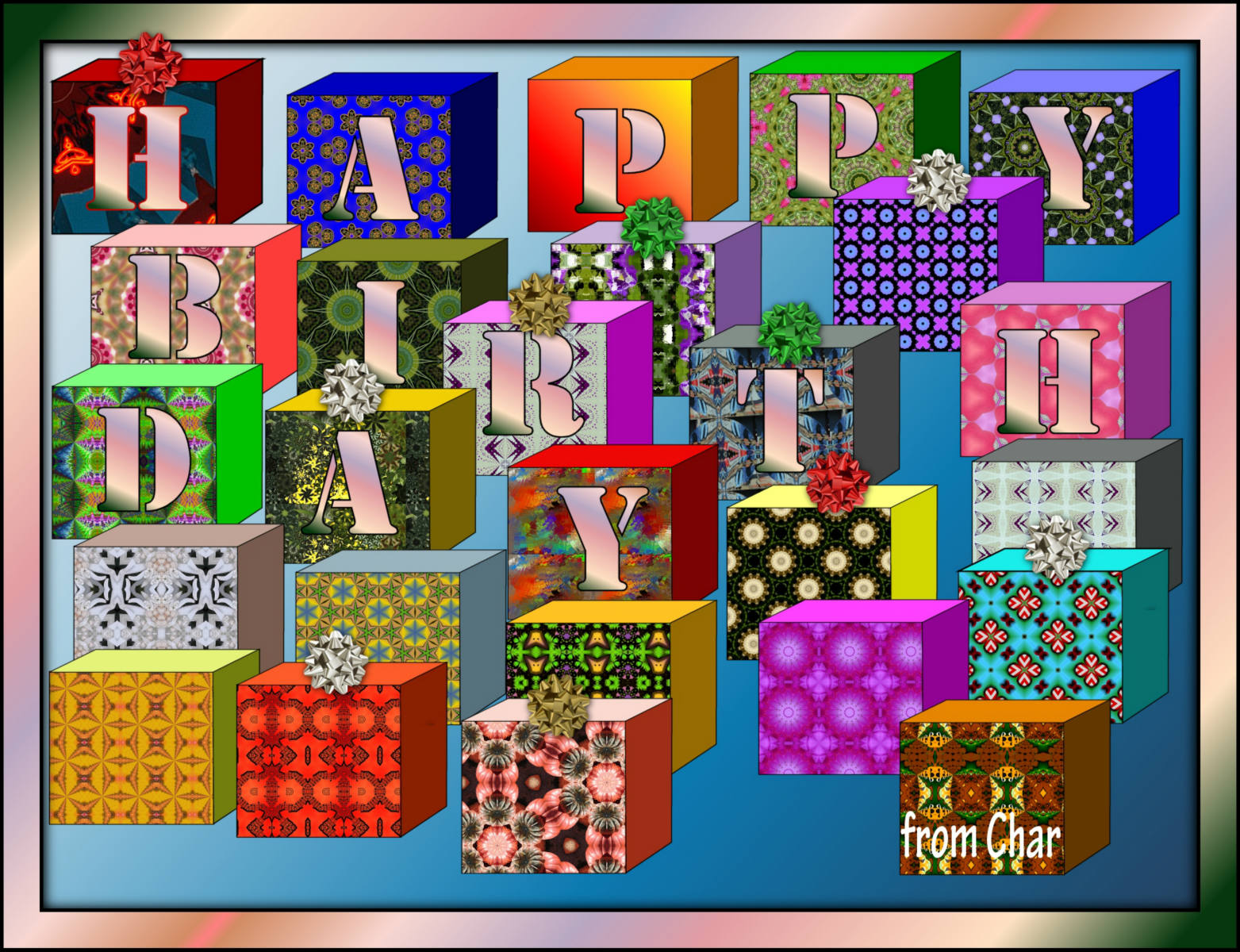 Solve Happy Birthday Joyce! jigsaw puzzle online with 432 pieces
