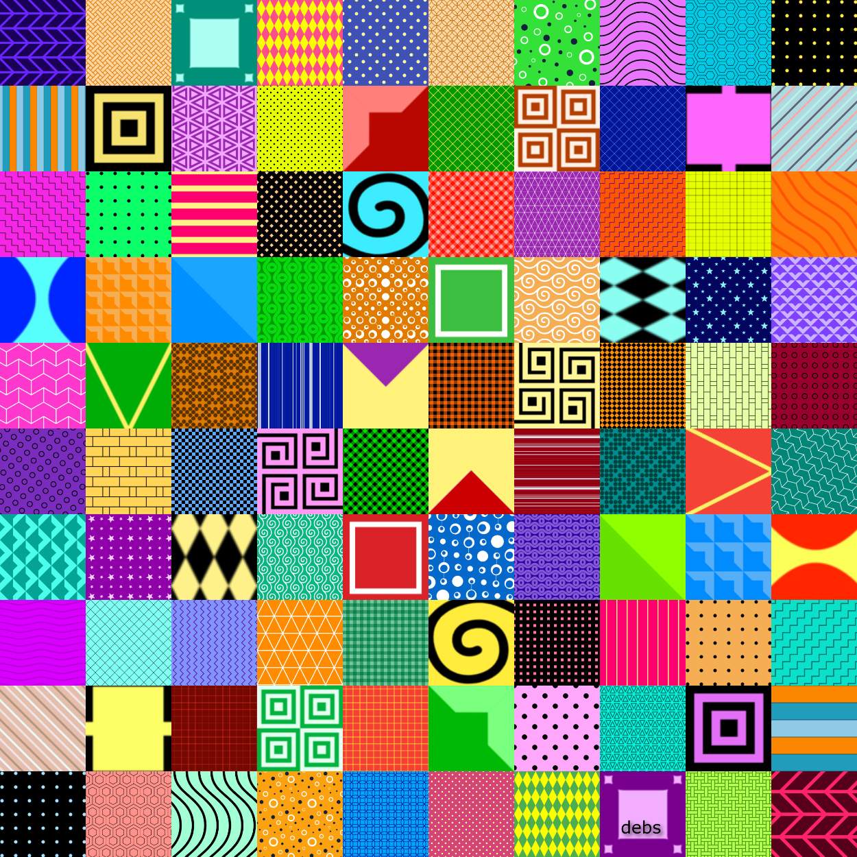 Solve Saturday mix jigsaw puzzle online with 100 pieces