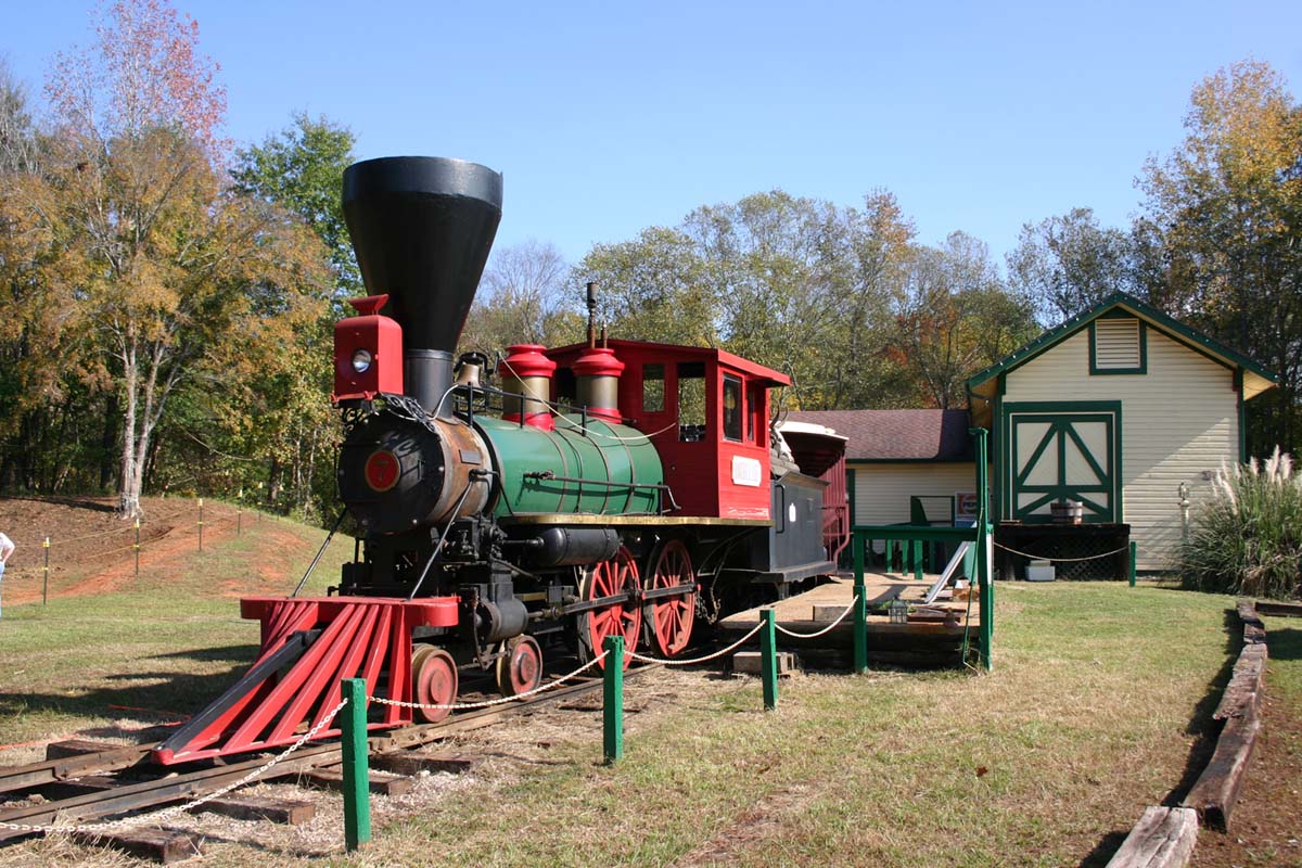 Solve Jefferson & Cypress Bayou Railroad - Atlantic 4-4-0 (0002) jigsaw ...