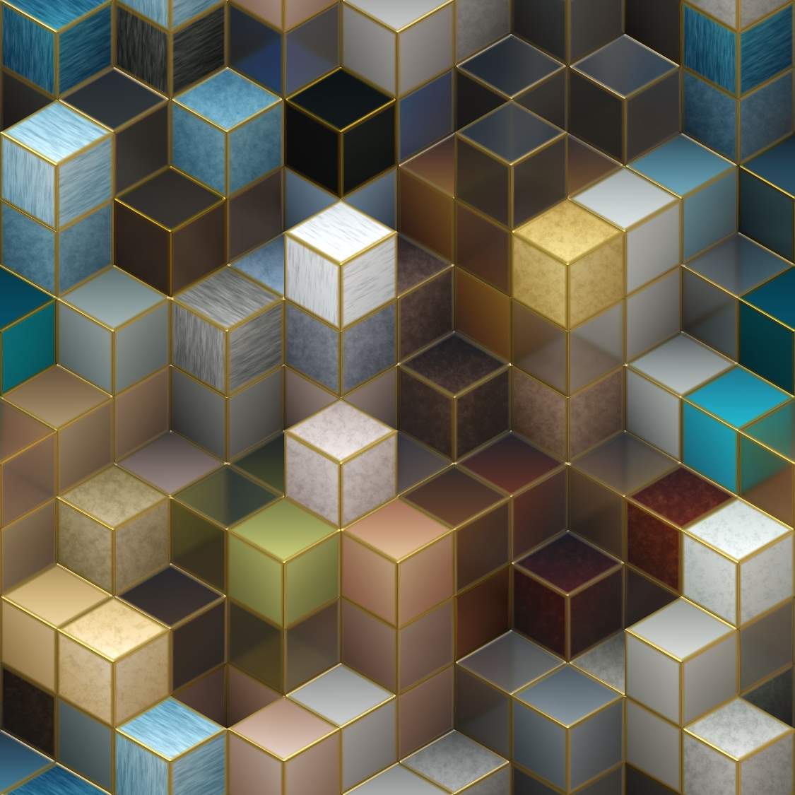 Jigsaw Puzzle | Cube tile 4 | 81 pieces | Jigidi