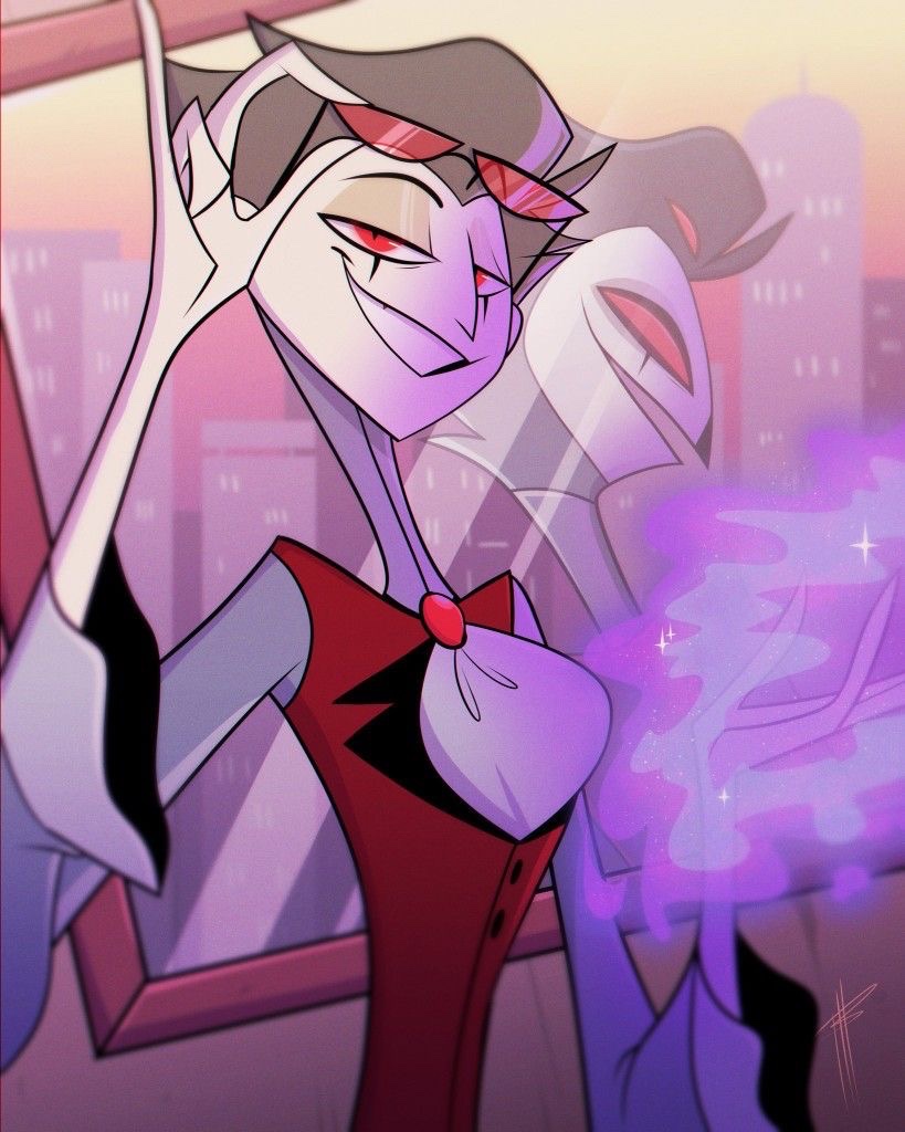 Solve Human Stolas // Helluva Boss jigsaw puzzle online with 80 pieces