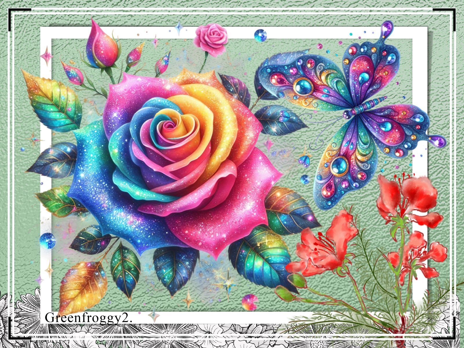 Solve PUZZLE - Glitter Abstract jigsaw puzzle online with 80 pieces