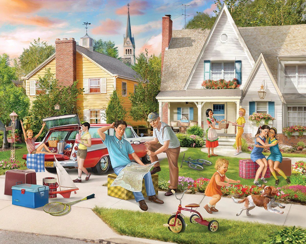 Solve Weekend jigsaw puzzle online with 154 pieces