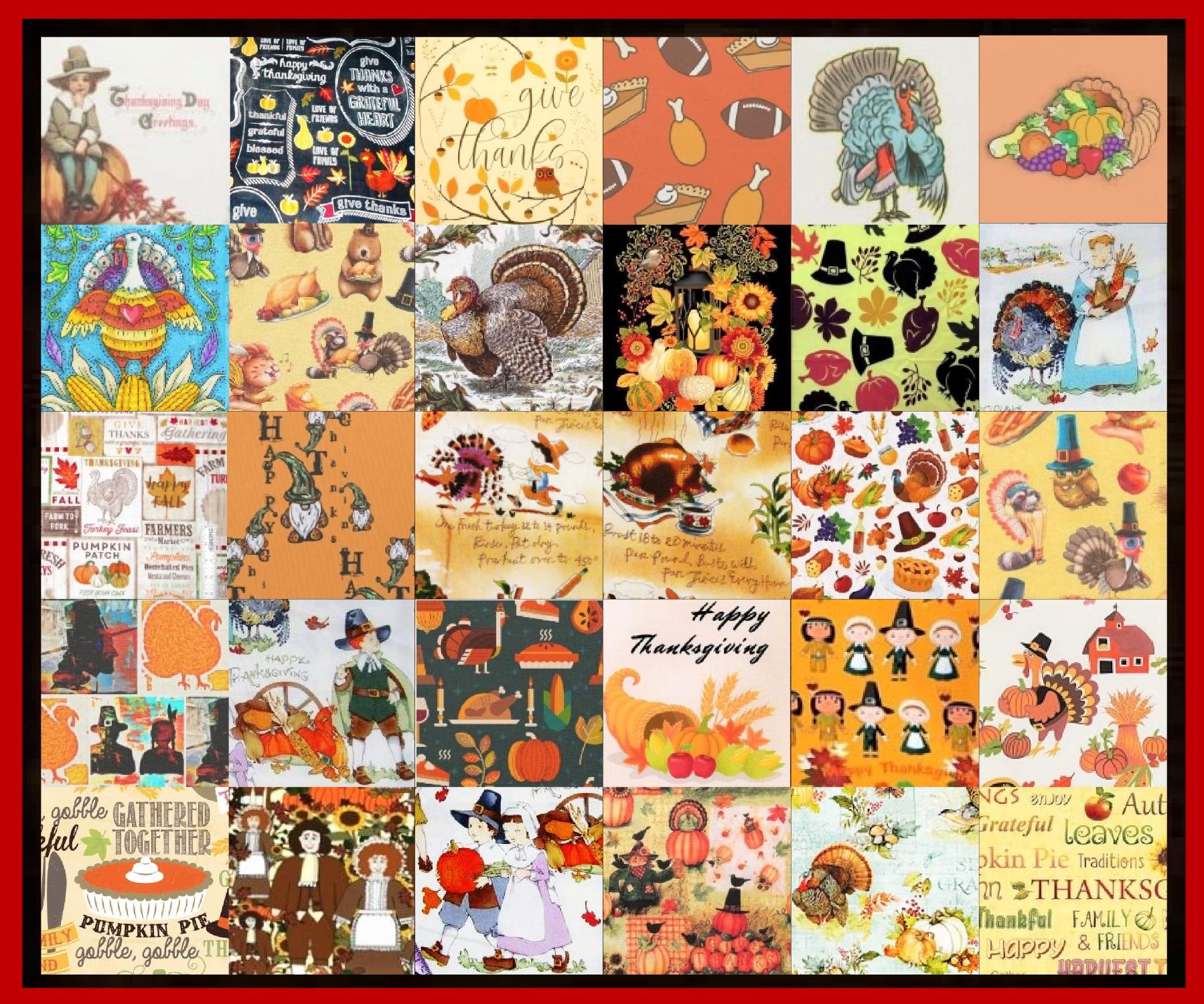 Solve HAPPY THANKSGIVING! jigsaw puzzle online with 238 pieces