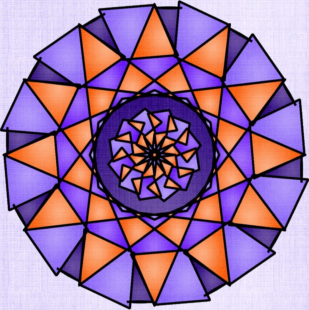 Solve Mandala 201 Jigsaw Puzzle Online With 81 Pieces 