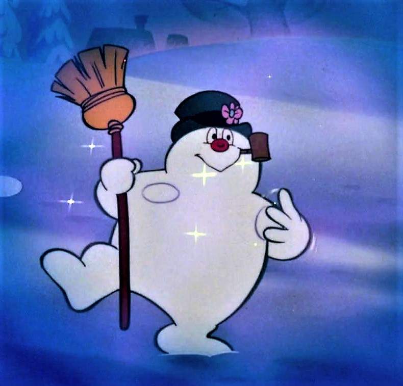 Solve Frosty the Snowman jigsaw puzzle online with 144 pieces