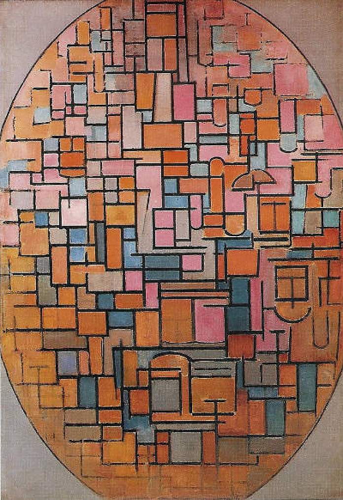 Solve Oválná kompozice - Composition in Oval - 1914 jigsaw puzzle ...