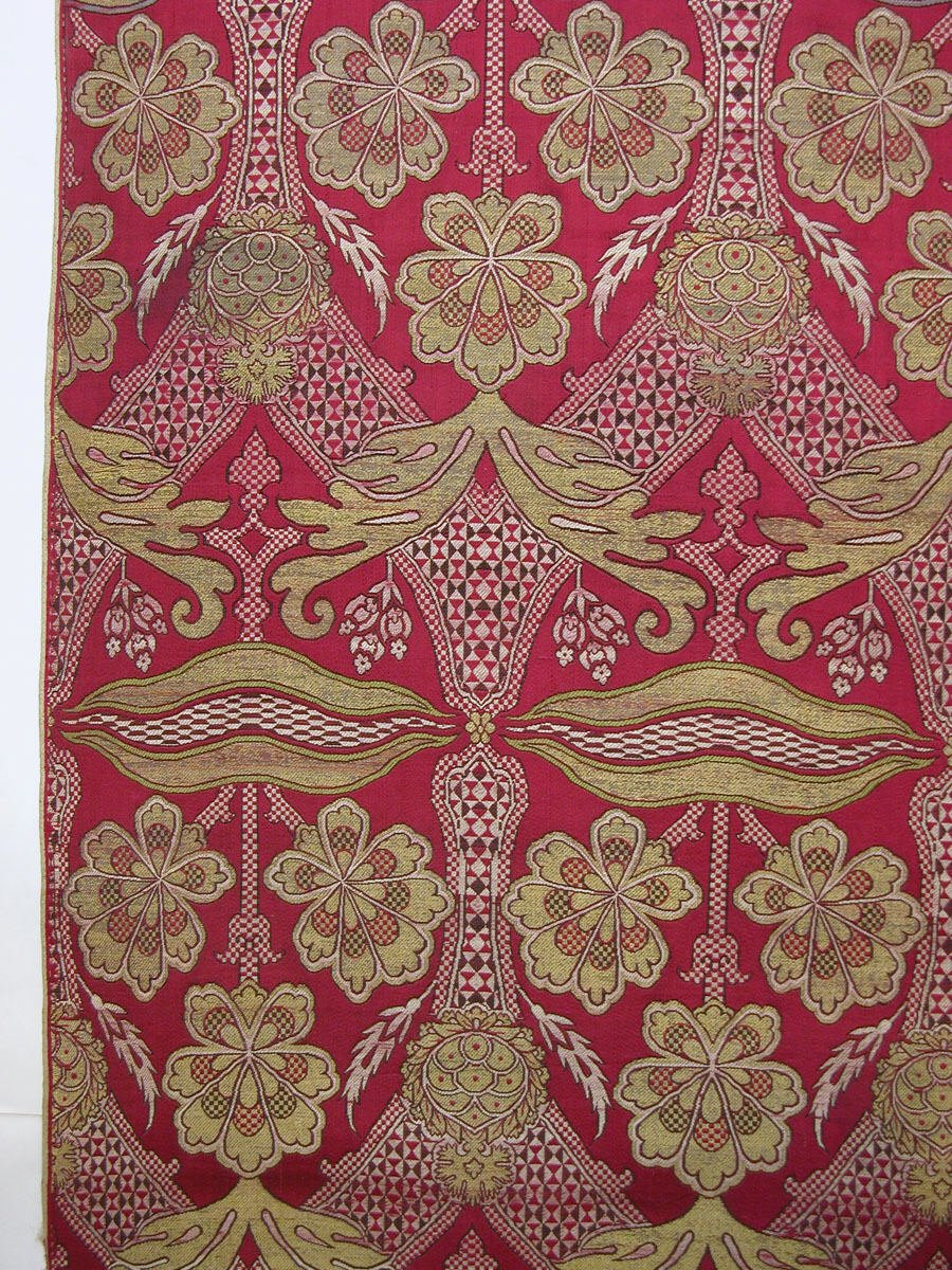 Solve Loom_Width_with_Floral_and_Tiger-stripe_Design_MET_sf44-41-3a ...