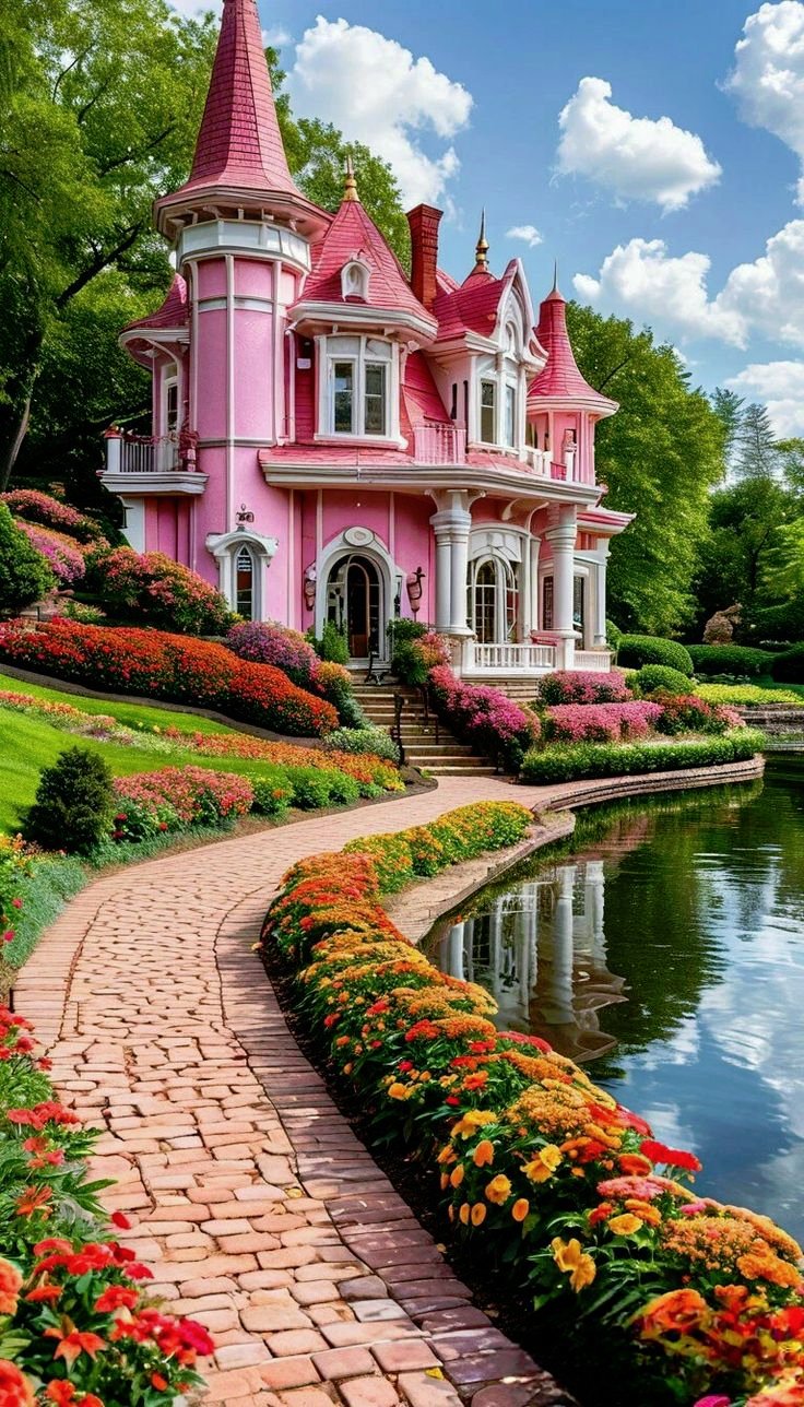 Solve Pěkný zámek jigsaw puzzle online with 60 pieces
