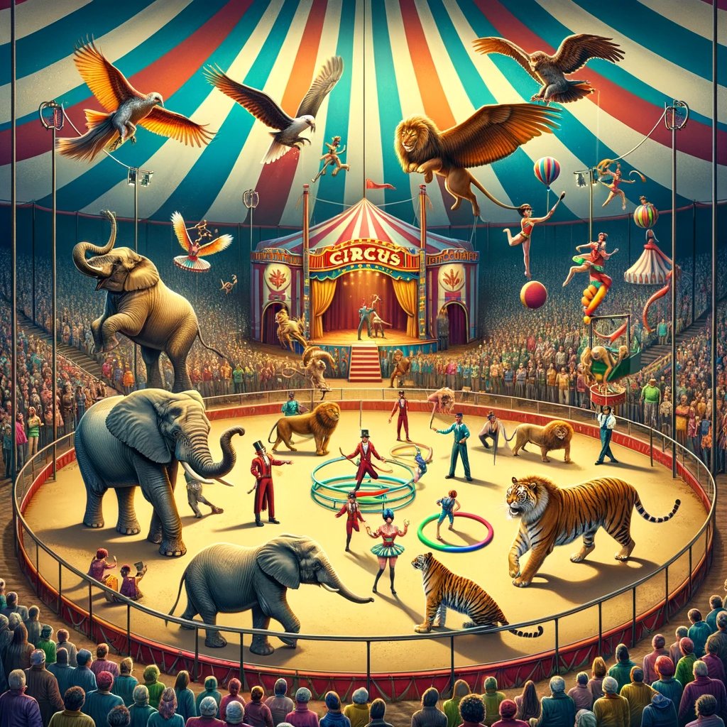 Solve Circus jigsaw puzzle online with 169 pieces