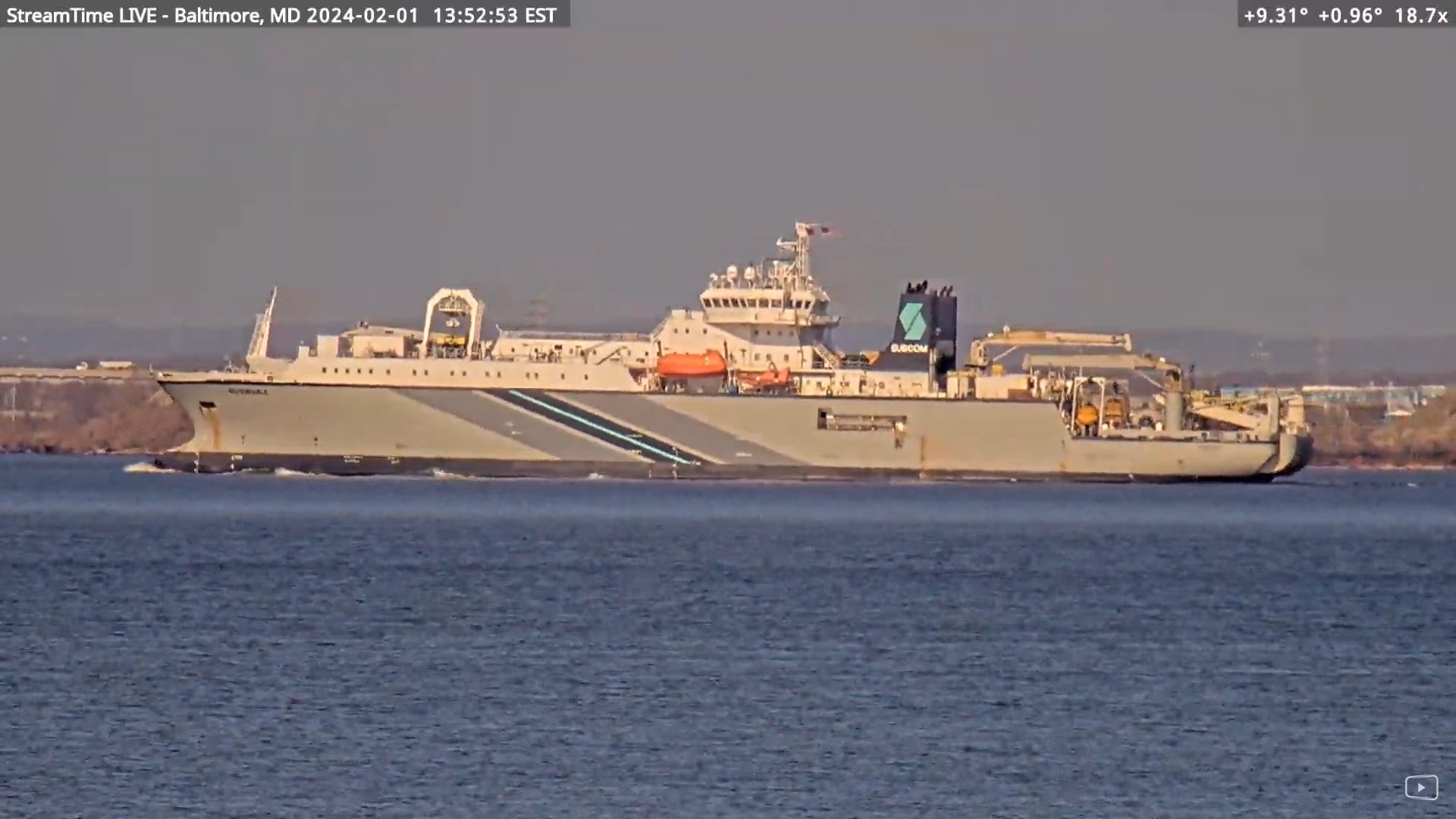 Solve Dependable - Ocean-Going Cable Layer - Baltimore, MD (2024-02-01 ...