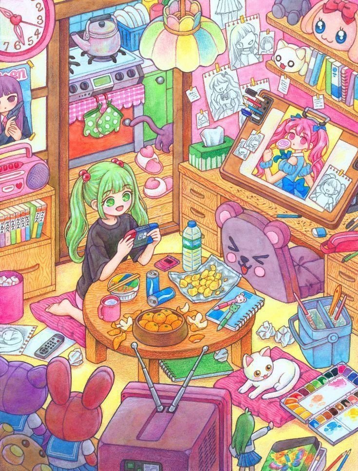 Solve Mess jigsaw puzzle online with 165 pieces