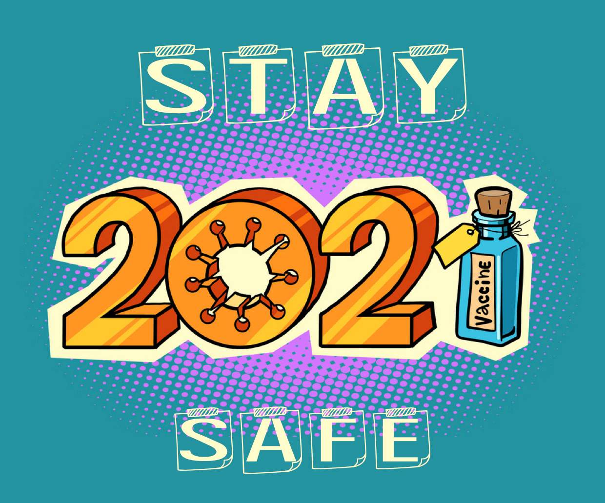 Jigsaw Puzzle | stay safe | 208 pieces | Jigidi