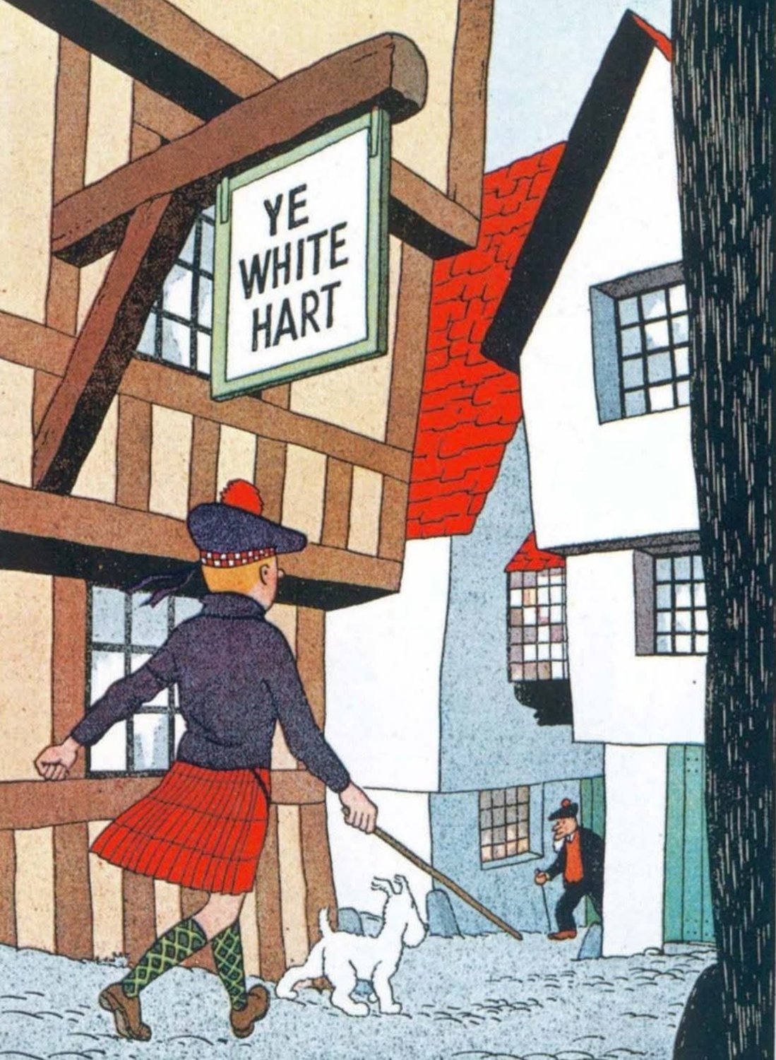 Jigsaw Puzzle | 70 pieces | Tintin Goes Native In Scotland | Jigidi