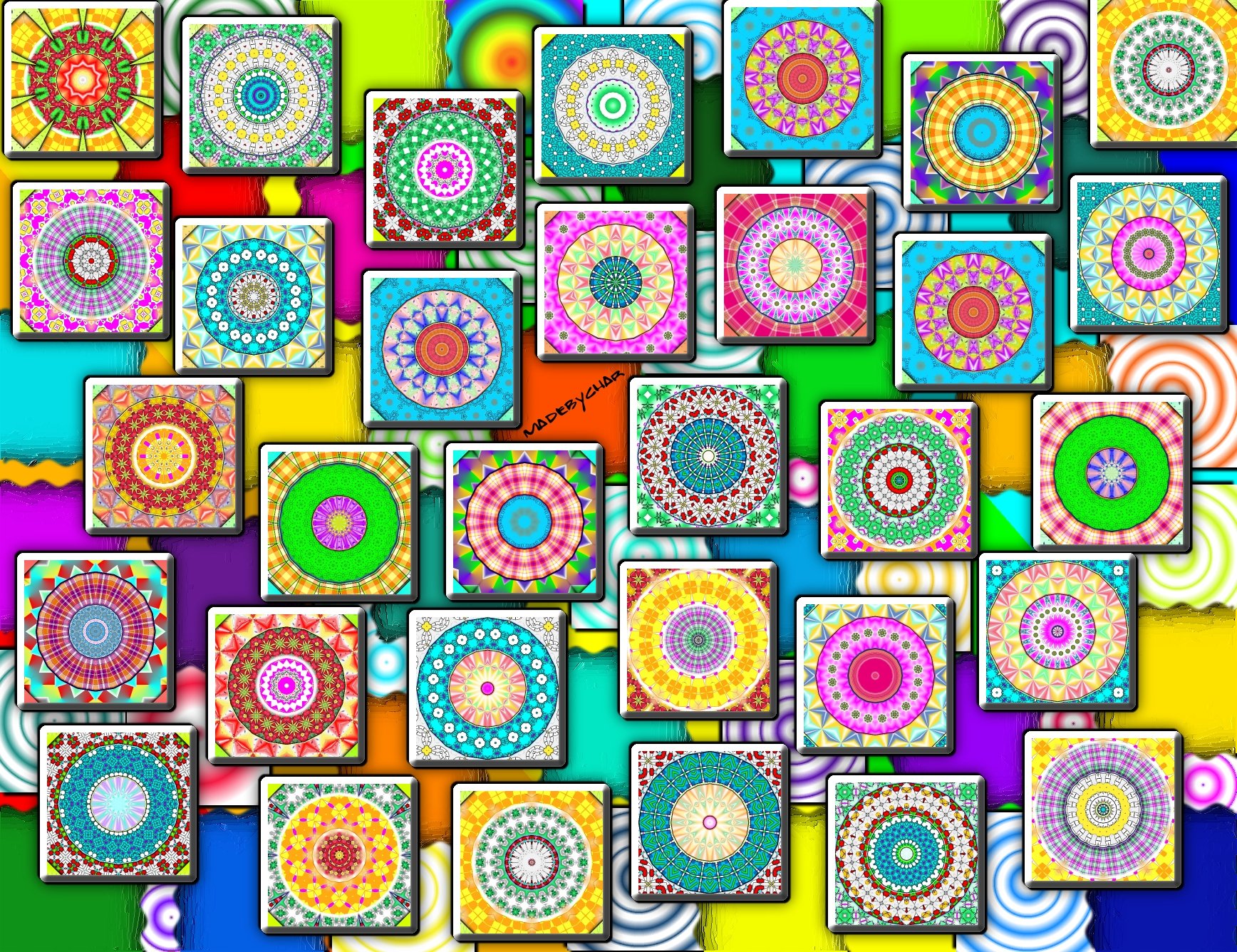 Solve What is a Kaleidoscope jigsaw puzzle online with 352 pieces