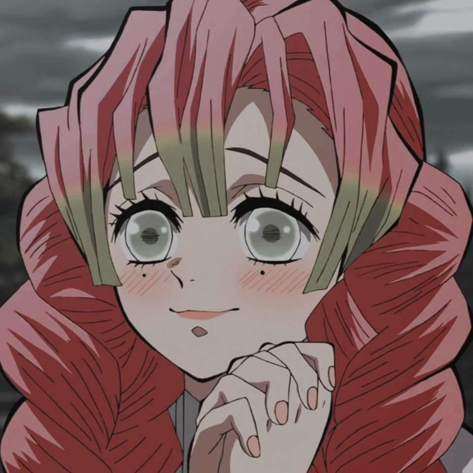 Solve Mitsuri PFP jigsaw puzzle online with 49 pieces