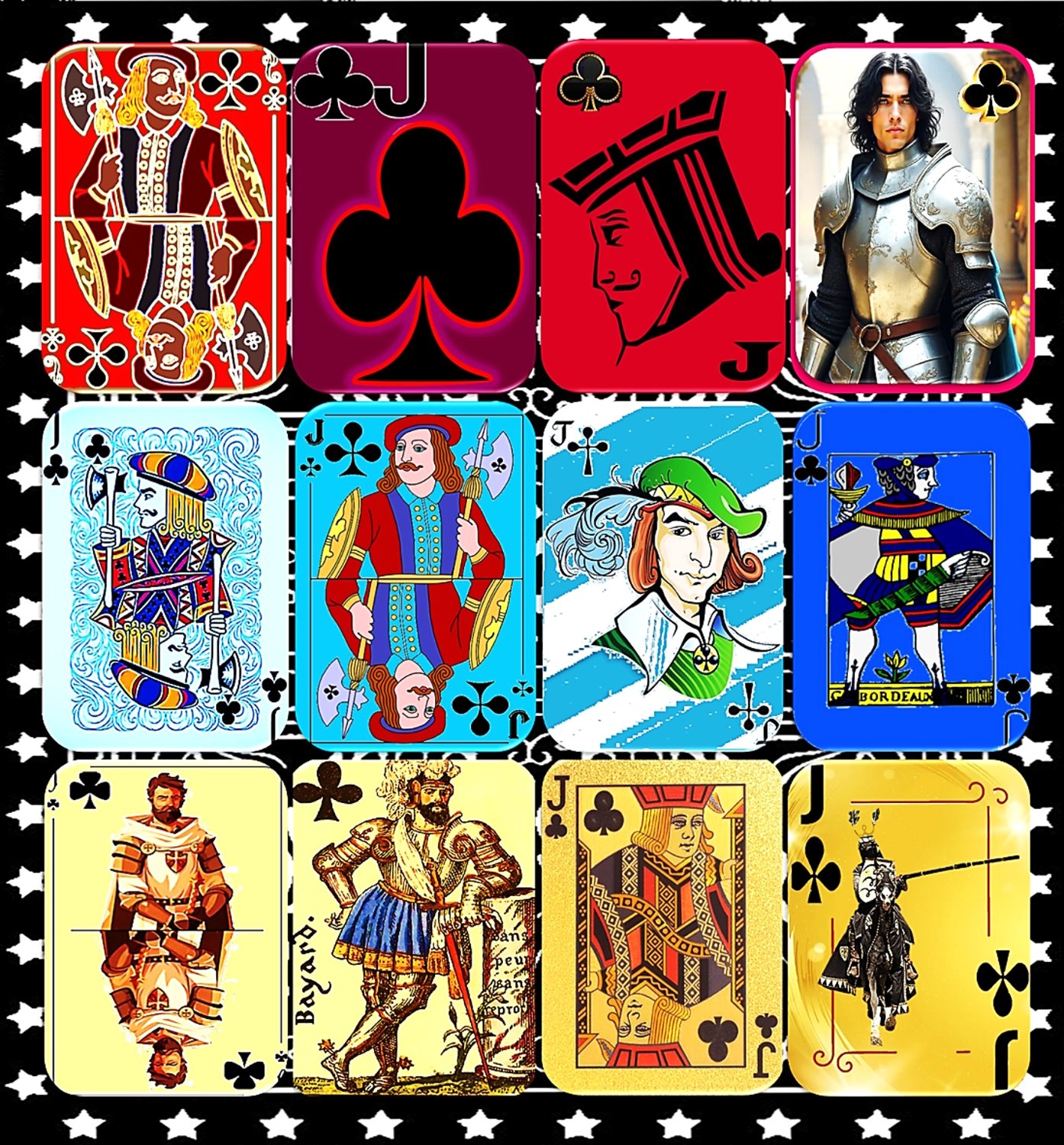 Solve Jack of Clubs jigsaw puzzle online with 90 pieces