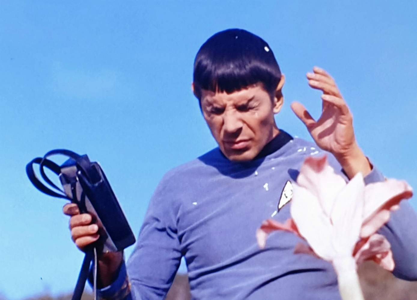 Puzzle | 35 piezas | SPOCK IS SPRAYED BY SPORES FROM ALIEN FLOWER | Jigidi