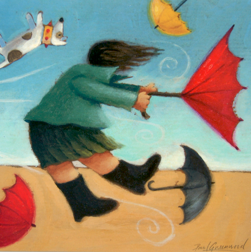 Solve Windy Day jigsaw puzzle online with 196 pieces