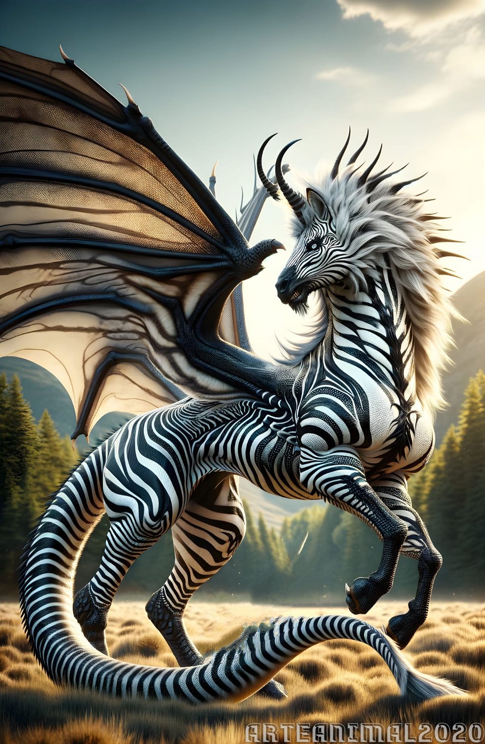 Solve The Zephyr of the Serengeti Skies by ArteAnimal2020 jigsaw puzzle ...