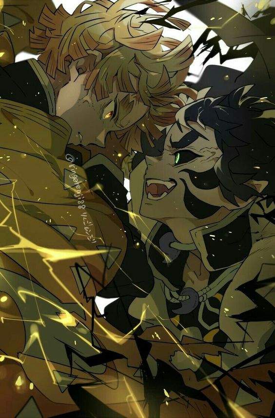 Solve Zenistu vs Kaigaku jigsaw puzzle online with 54 pieces