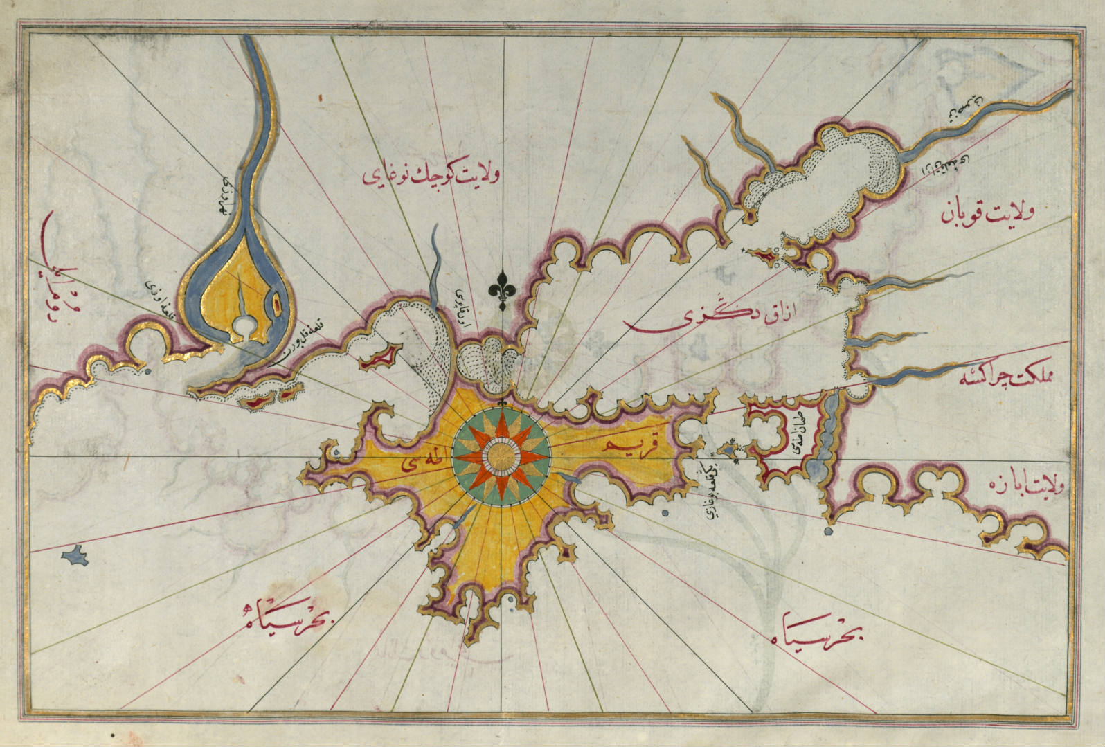 Solve Map of the Crimea jigsaw puzzle online with 468 pieces