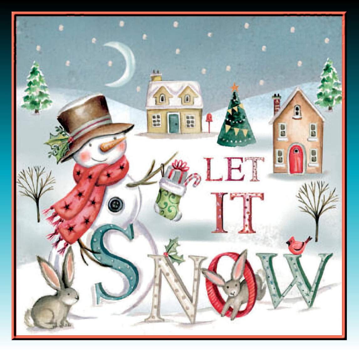 Solve Let It Snow jigsaw puzzle online with 36 pieces