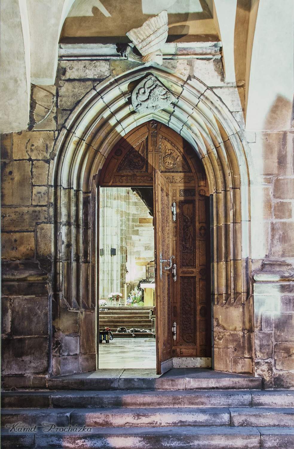 Solve Vstup do Katedrály svatého Víta, Pražský hrad - Entrance to St ...