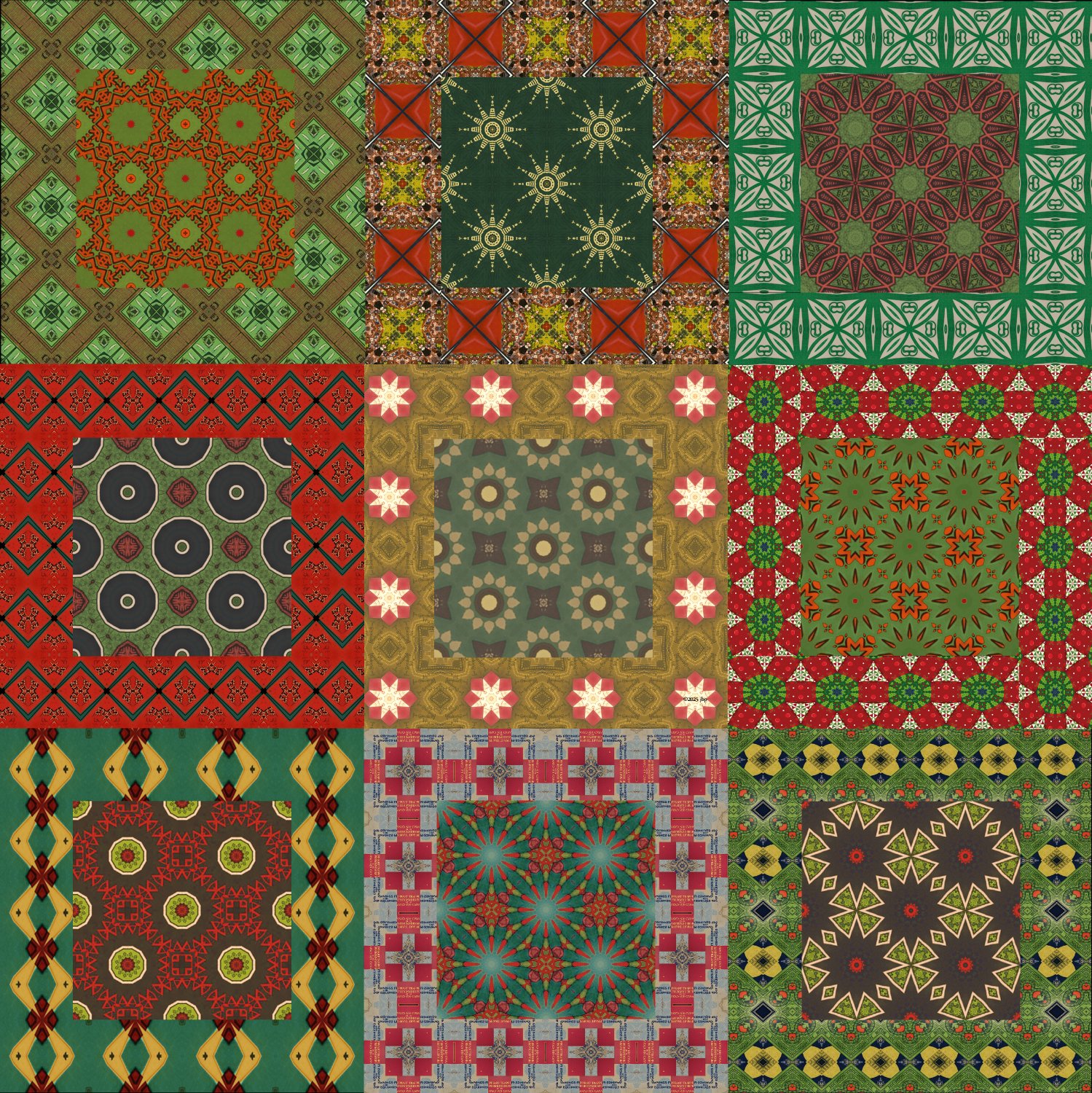 Jigsaw Puzzle | 225 pieces | 2025_57 Wrapping Paper leftovers | Jigidi