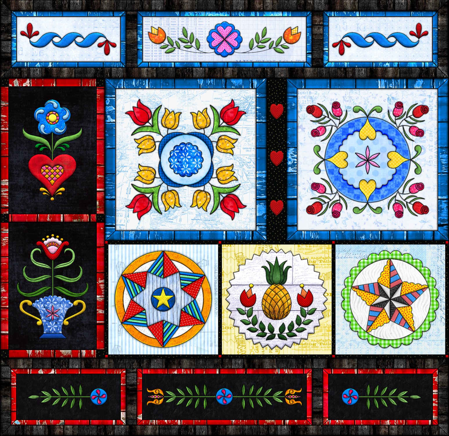 Solve PA Dutch Mish-Mash jigsaw puzzle online with 342 pieces