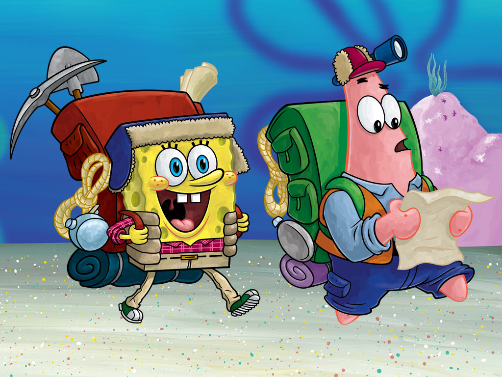Solve Spongebob jigsaw puzzle online with 63 pieces