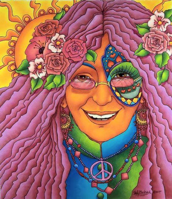 Solve Shelly Bedsaul Artwork - 'Hey Jude' jigsaw puzzle online with 56 ...