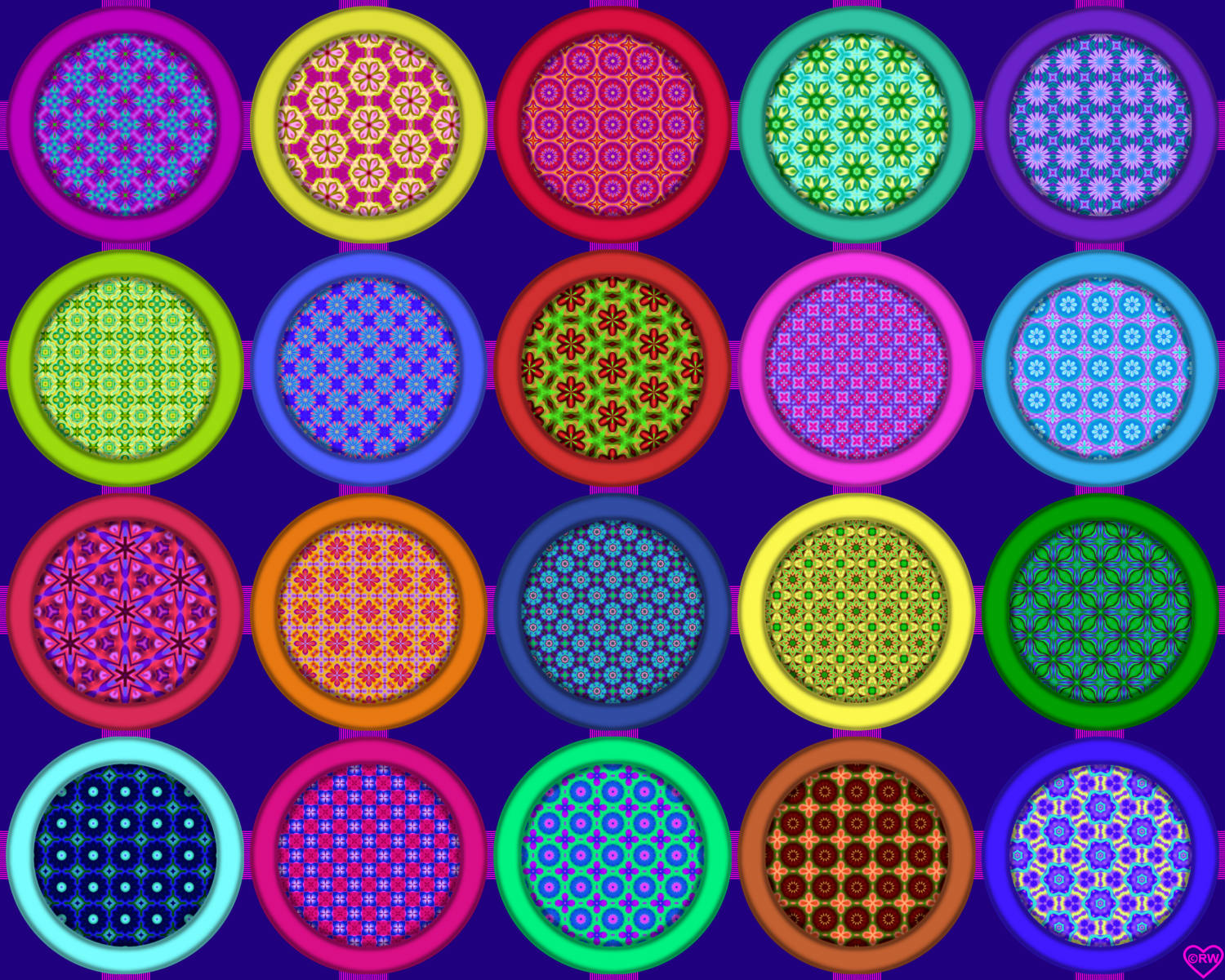 Solve Pattern Buttons!! ~ L jigsaw puzzle online with 180 pieces